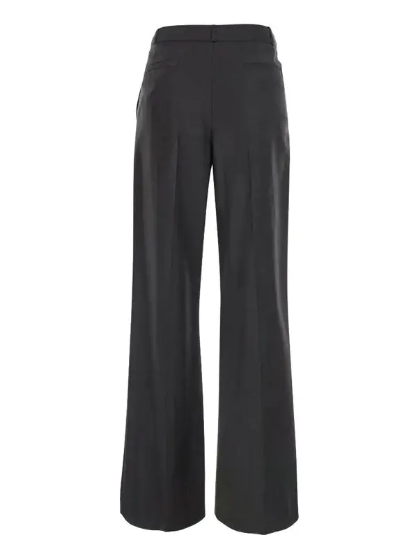 Loulou De Saison Pleated Wide-leg Trousers - Brown