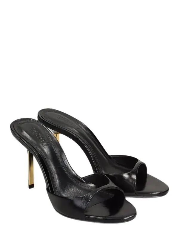 Schutz Stiletto-heeled Sandals - Black