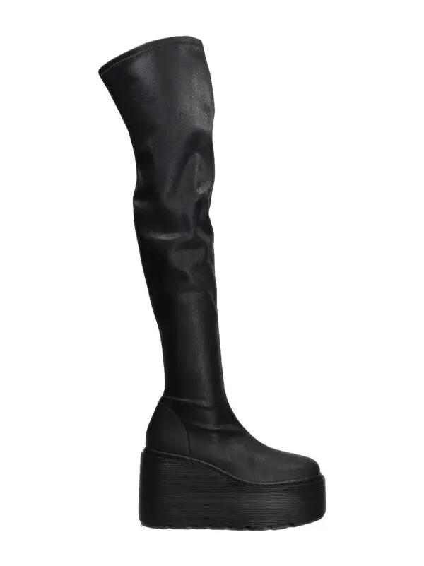 VIC MATIE Platform Over-the-knee Boots - Black