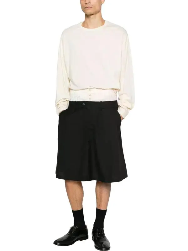 ADNYM Aura Wrap Kilt - Black