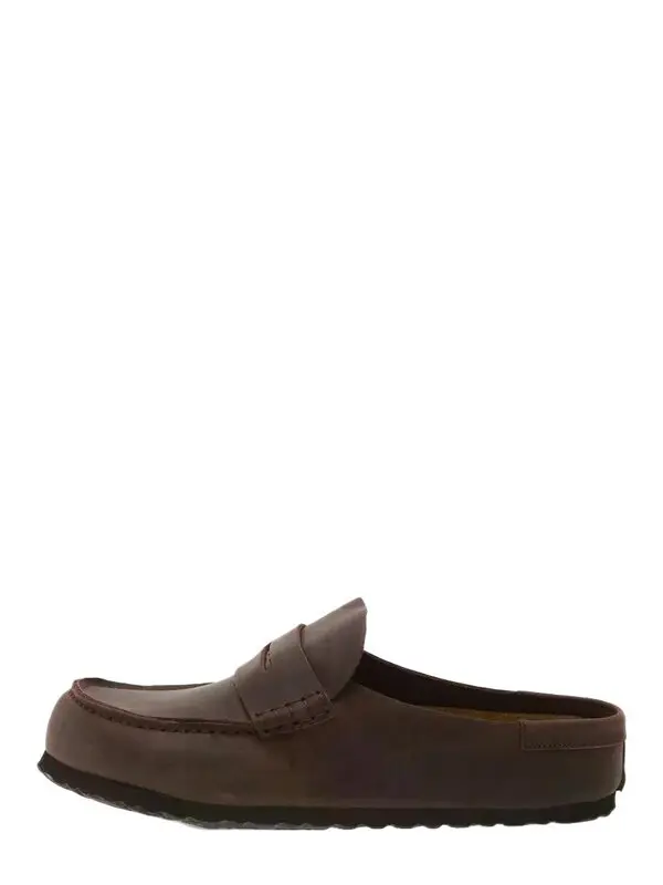 BIRKENSTOCK Naples Moccasin Shoes - Brown