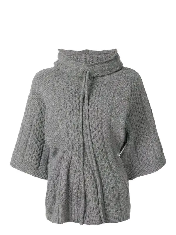 Stella McCartney Aran Knit Top - Grey