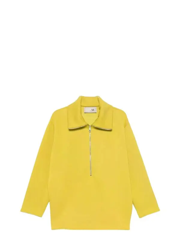 THE M.. The M. Hofu Half-zip Sweatshirt - Yellow