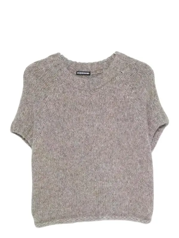 SUSANNE BOMMER Crew Neck Vest - Neutrals