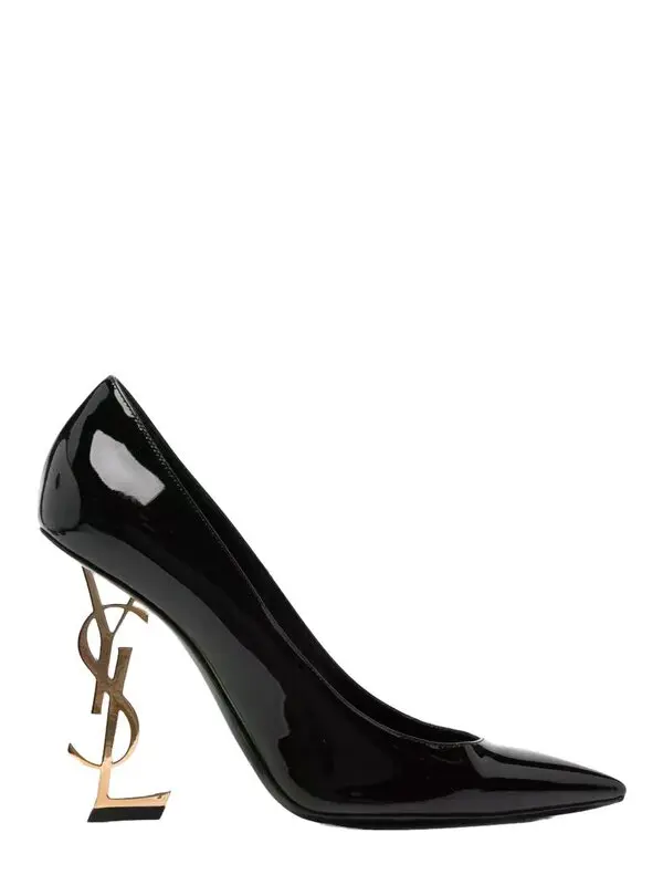 Saint Laurent Opyum Leather Pumps - Black