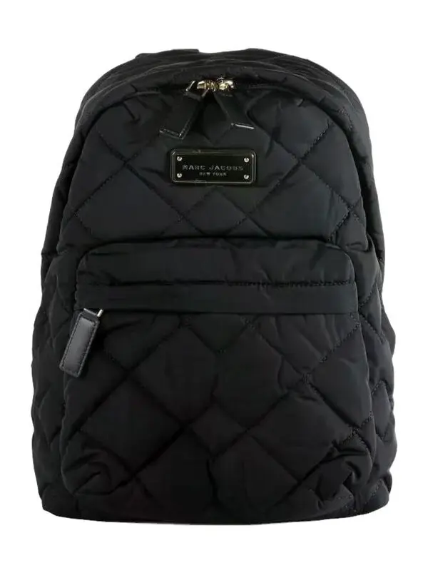 Marc Jacobs Quilted Backpack - Black