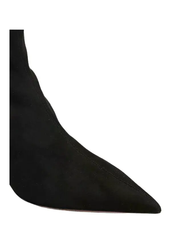 CASTAGNA Selene Pointed-toe Ankle Boots - Black