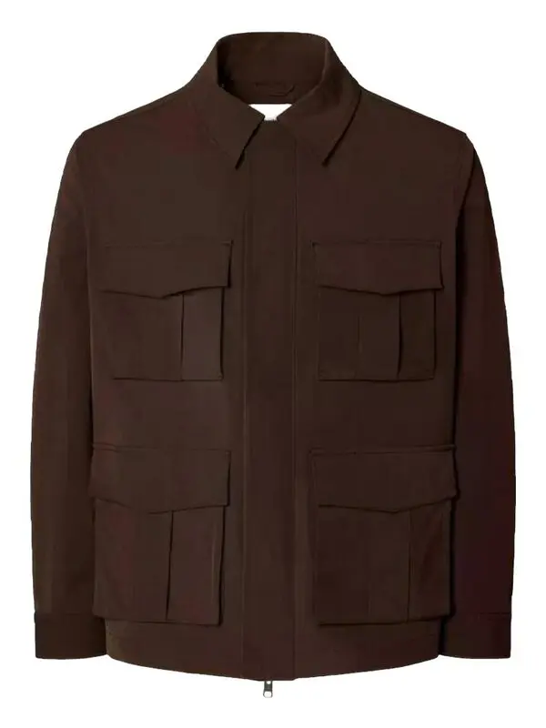 SELECTED Frances Field Jacket - Brown