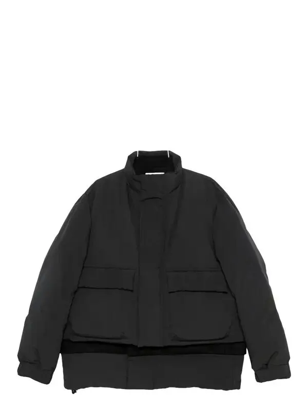 Sacai Layered Design Padded Jacket - Black