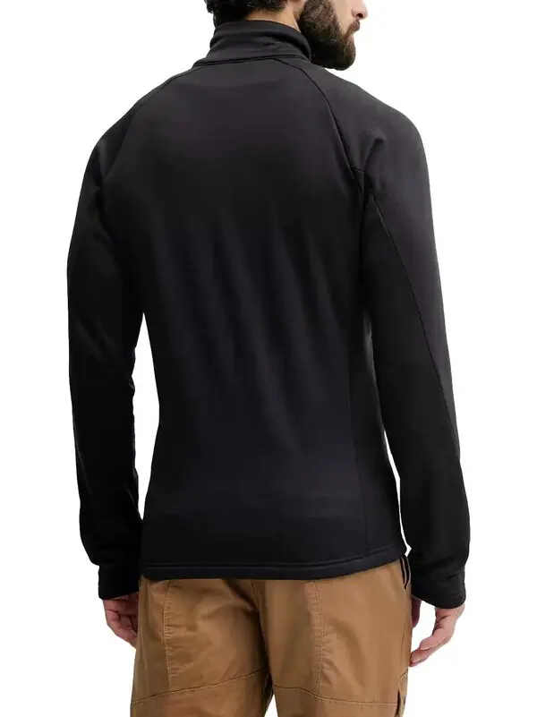 JACK WOLFSKIN Zip-up Sweatshirt - Black