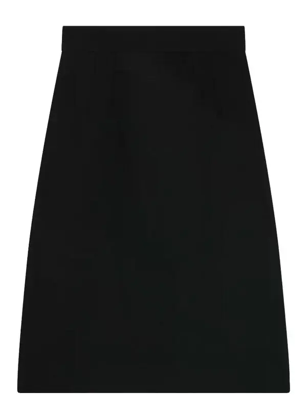 Dolce & Gabbana A-line Midi Skirt - Black
