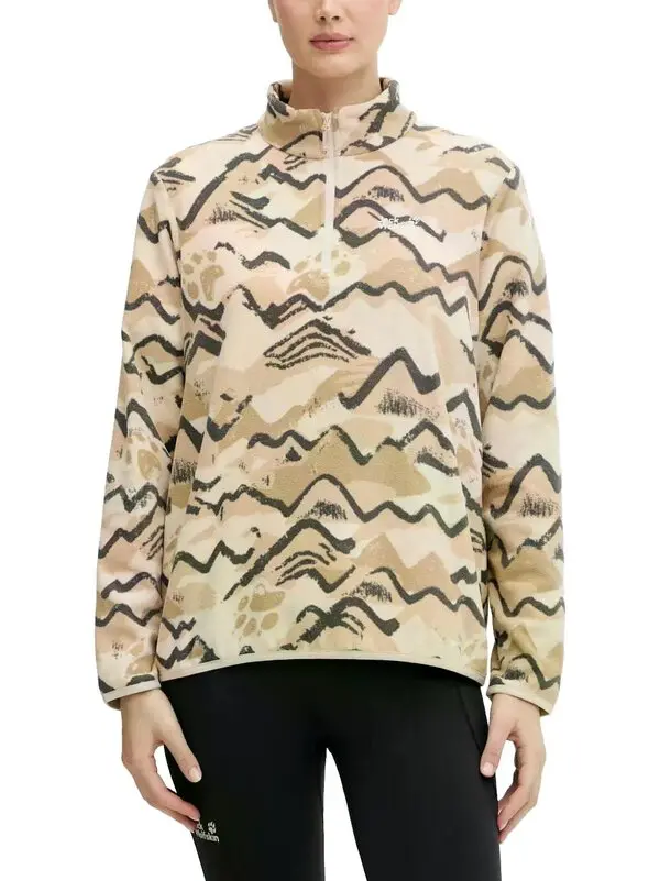 JACK WOLFSKIN Paw Era 100 Fleece Sweatshirt - Neutrals