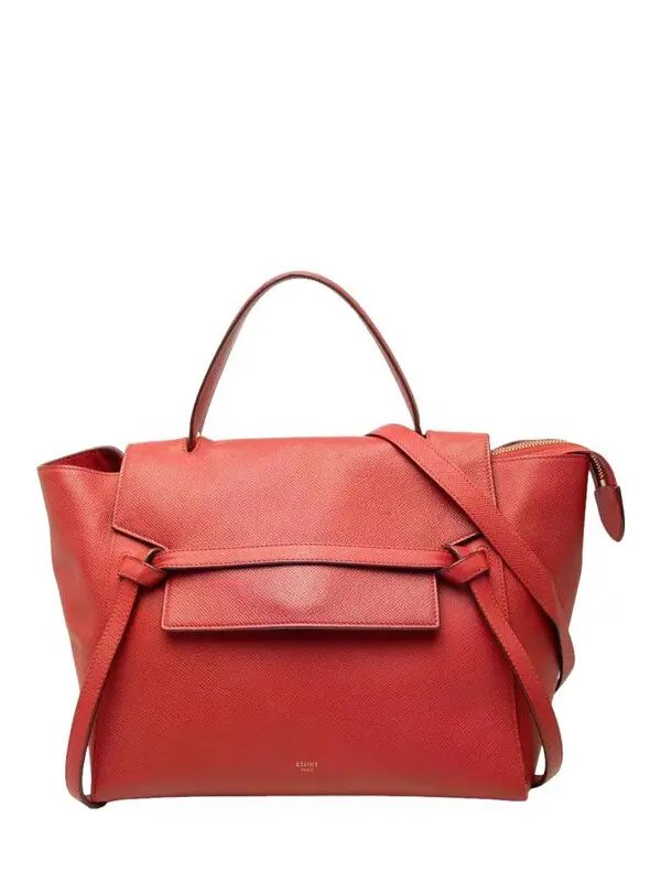 Celine Belt Bag Satchel - Red