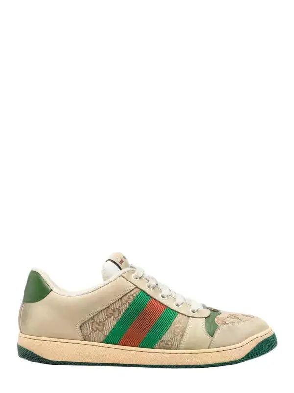 Gucci Screener Gg Supreme Sneakers - Neutrals
