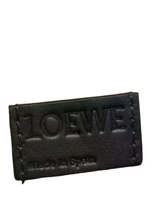 Loewe 2010-2026 Leather Joya Pouch Shoulder Bag - Black