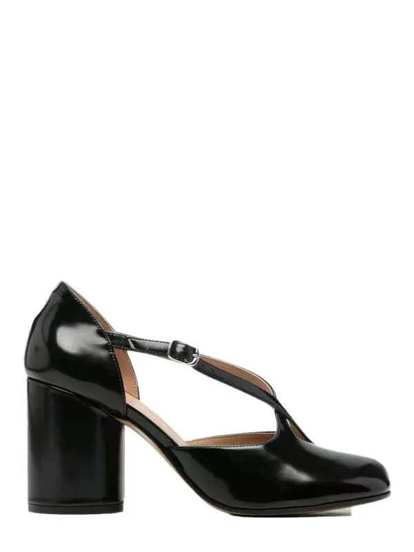 MAISON MARGIELA Tabi Crossover-strap Pumps - Black