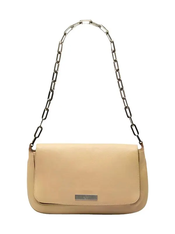 Gucci Calfskin Chain Shoulder Bag - Neutrals