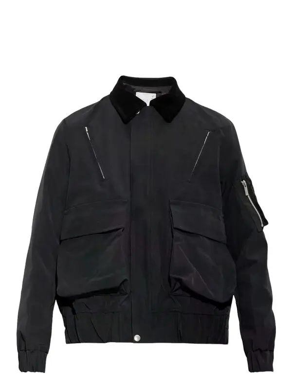 Sacai Multi-pocket Bomber Jacket - Black