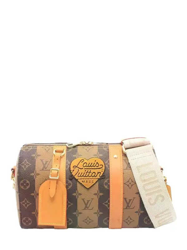 LOUIS VUITTON Monogram City Keepall Crossbody Bag - Brown