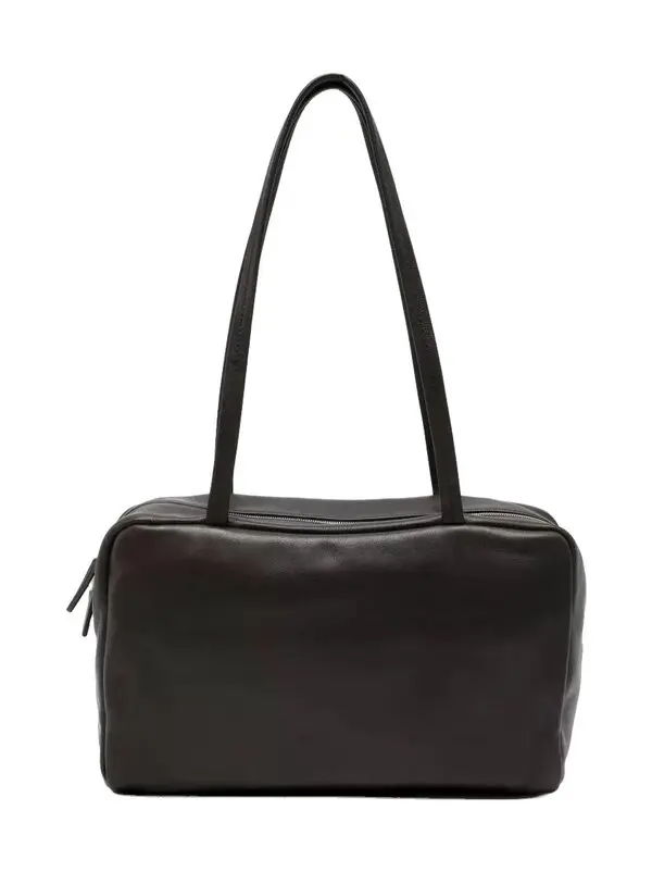 THE ROW Astra Zip Shoulder Bag - Brown