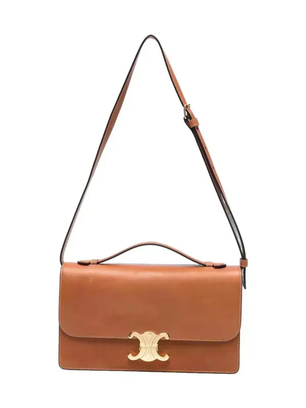 Celine Triomphe Folio Tote Bag - Brown