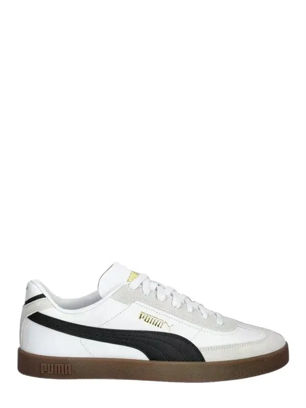 PUMA Club Ii Panelled Gum-sole Sneakers - White