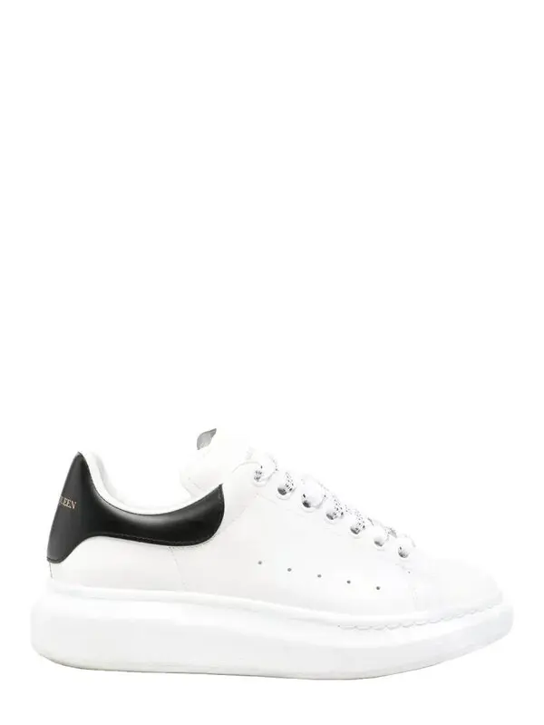 Alexander McQueen Oversized Lace-up Sneakers - White