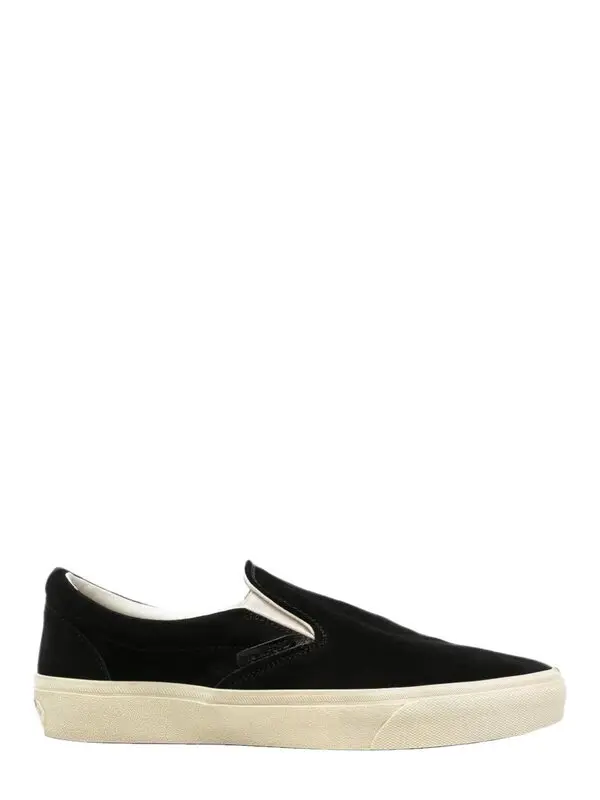 TOM FORD Suede Slip-on Sneakers - Black