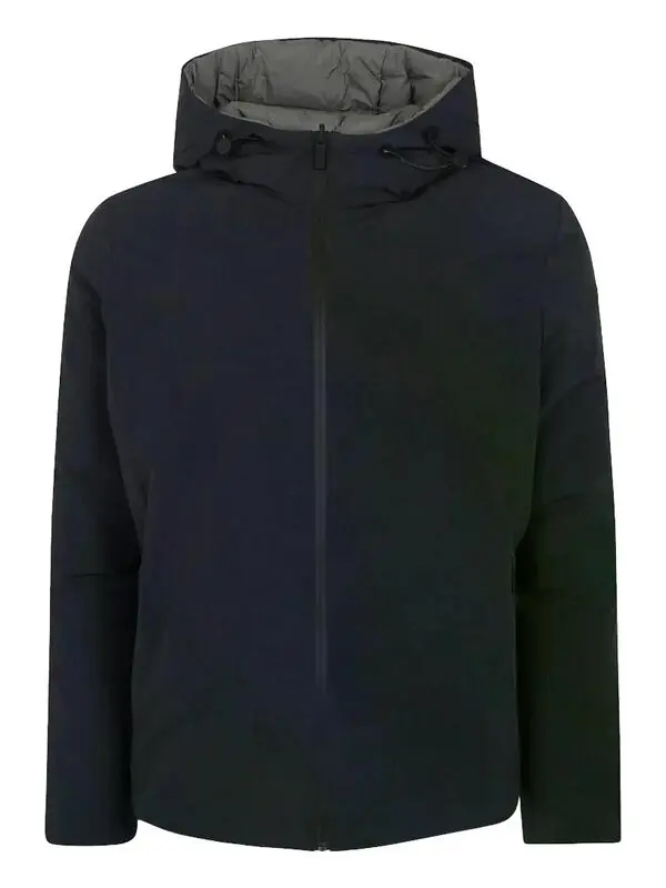 RRD Montecristo Reversible Quilted Hooded Jacket - Black