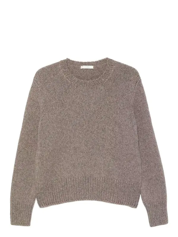 THE ROW Pato Crew Neck Sweater - Brown