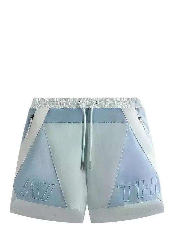 Kith Washed Turbo Analysis Shorts - Blue