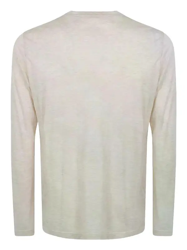 WOC Pau Round-neck Long-sleeved T-shirt - Neutrals