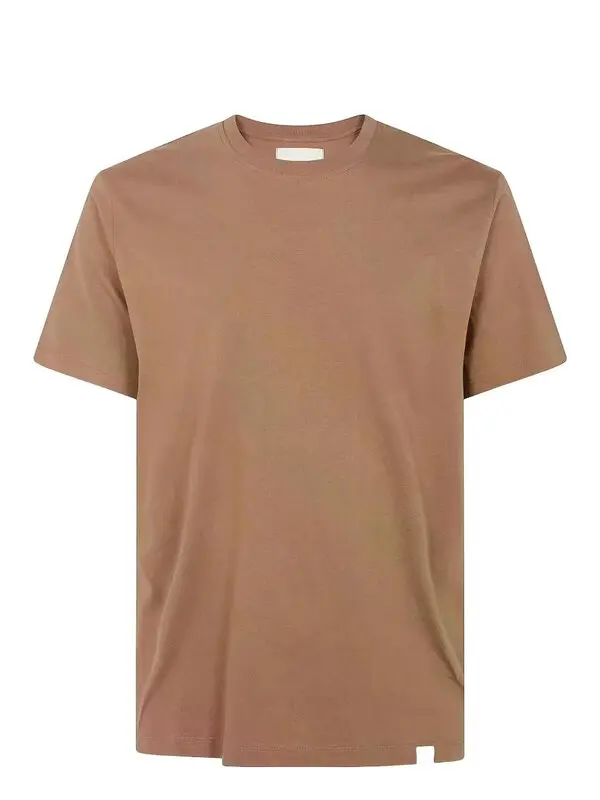 WOC Toledo Crew-neck Cotton T-shirt - Brown