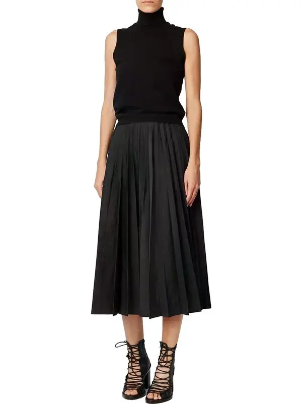 Junya Watanabe Comme Des Garçons Pleated Skirt - Black