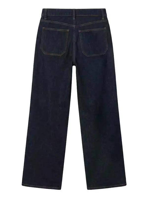 REFORMATION Cary High-rise Wide-leg Jeans - Blue