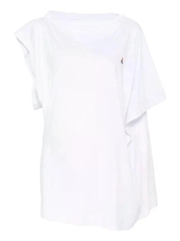 VIVIENNE WESTWOOD Embroidered Orb T-shirt - White