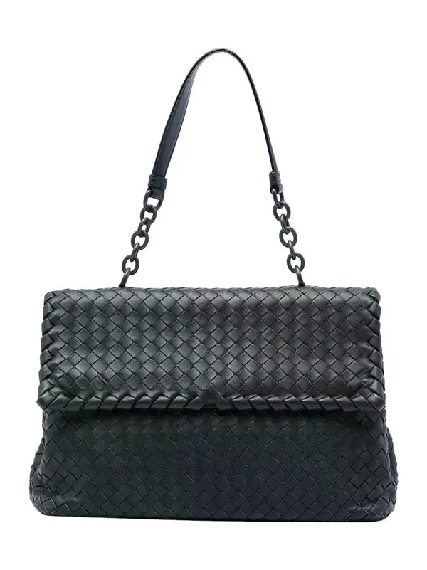 Bottega Veneta Olimpia Shoulder Bag - Black