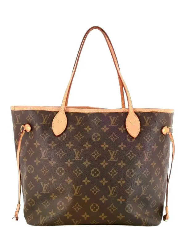 LOUIS VUITTON Neverfull Monogram Canvas Mm Tote Bag - Brown