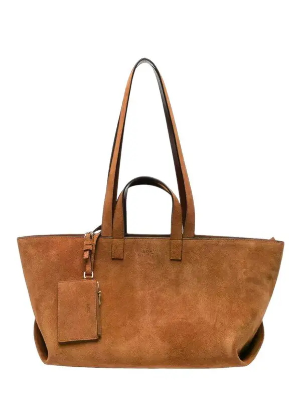 A.p.c. Drummer Tote Bag - Brown