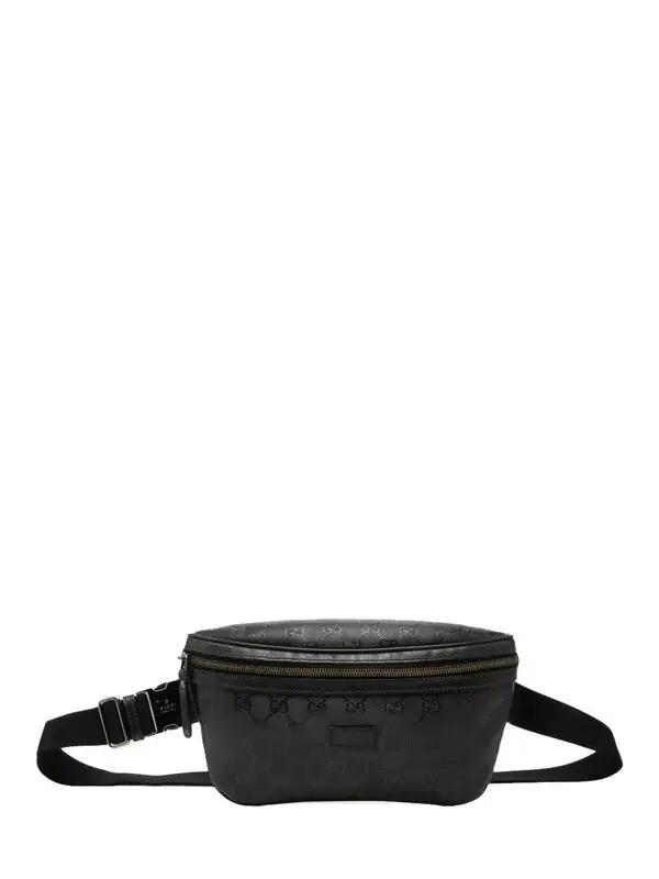 Gucci Gg Imprimé Belt Bag - Black