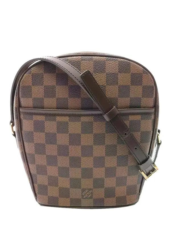 LOUIS VUITTON Damier Ebene Ipanema Pm Crossbody Bag - Brown