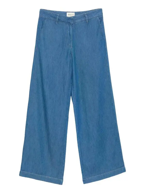 MAISON123 Adele Wide-leg Jeans - Blue