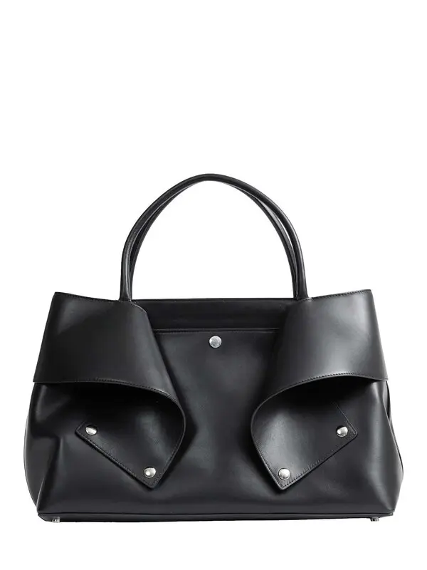 TOTEME Mercer Leather Tote Bag - Black