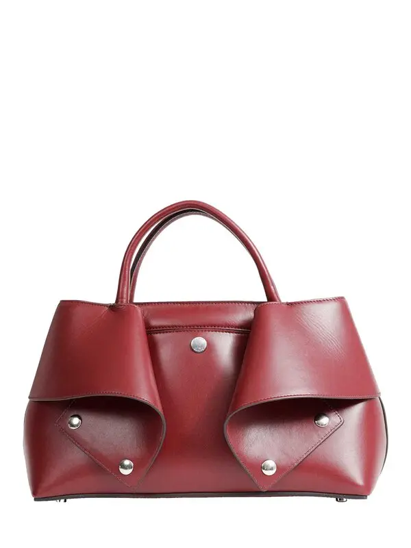 TOTEME Small Mercer Leather Tote Bag - Red
