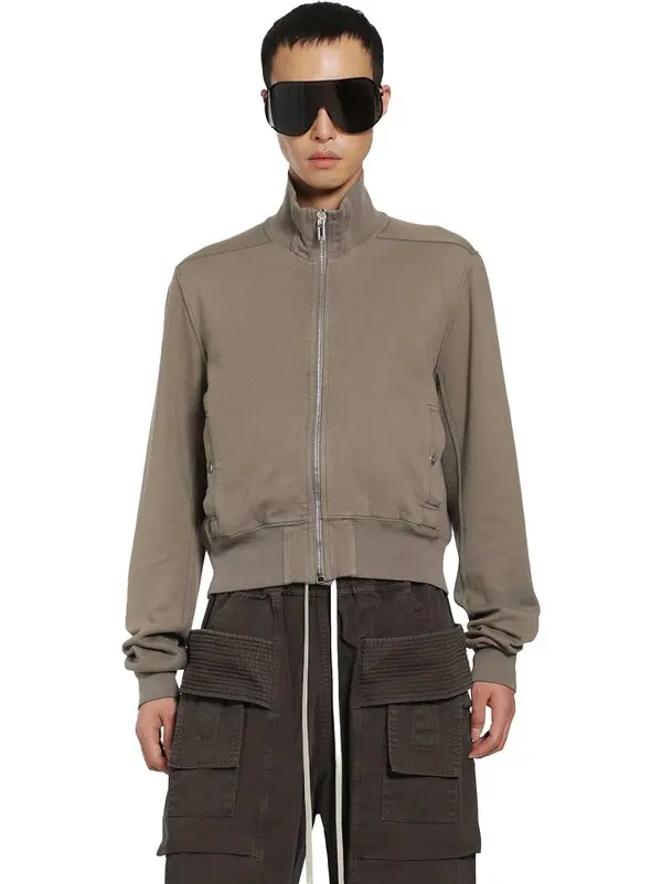 Rick Owens Tower Rev Track Jacket - Grey