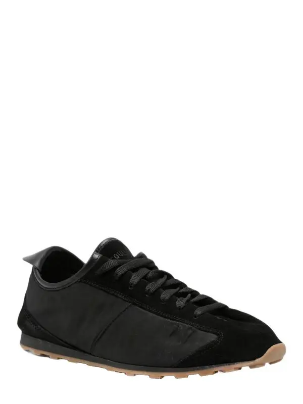 Jacquemus Suede Panel Sneakers - Black
