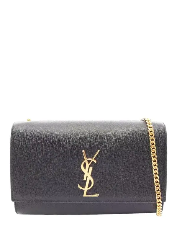 Saint Laurent Kate Shoulder Bag - Black