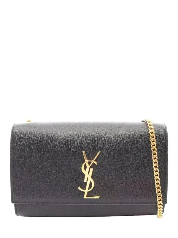 Saint Laurent Kate Shoulder Bag - Black