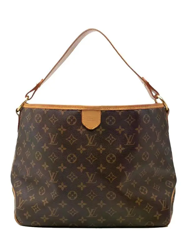 LOUIS VUITTON Monogram Delightful Pm Tote Bag - Brown