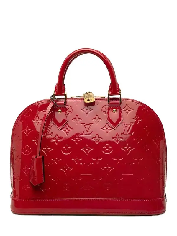 LOUIS VUITTON Monogram Handbag - Red